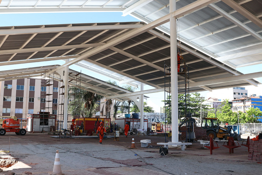 Macaé inicia 2020 com nova cobertura do Terminal Central montada e ...