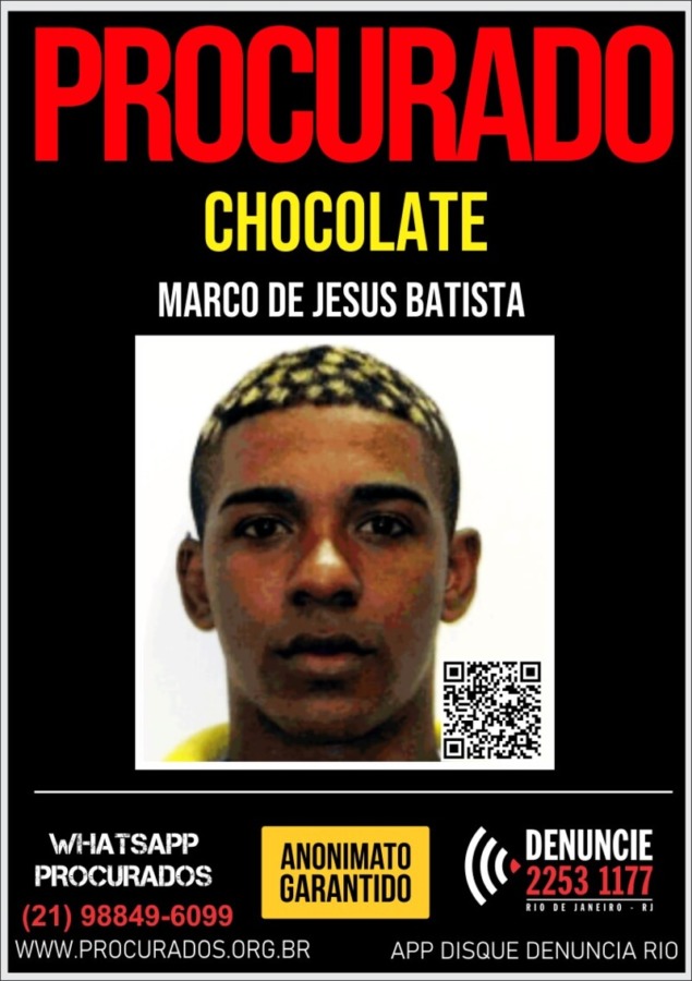 Disque Denúncia Divulga Cartaz à Procura De Preso Que Fugiu Da