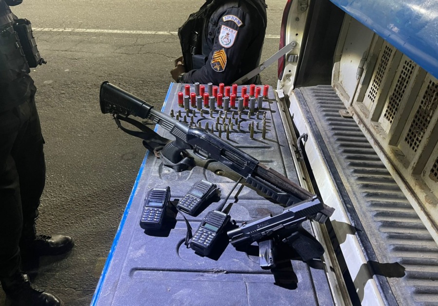 Homem é Preso Com Espingarda Pistola E Munições Nas Malvinas Em Macaé